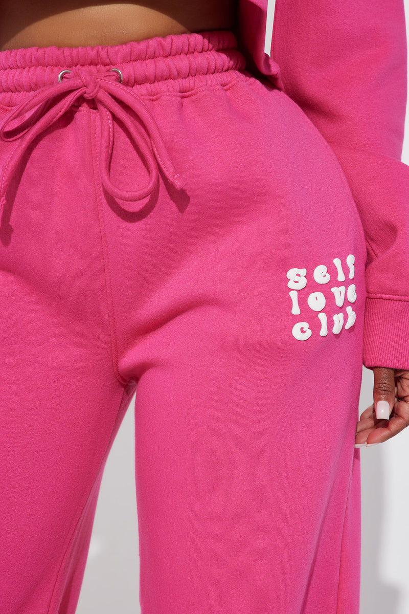 Self Love Club Wide Leg Sweatpants - Pink | Fashion Nova, Screens Tops ...