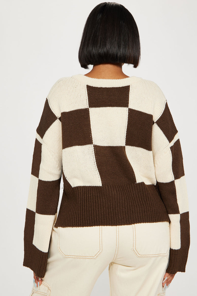 Worst Behavior Sweater - Brown/combo | Fashion Nova, Sweaters | Fashion ...