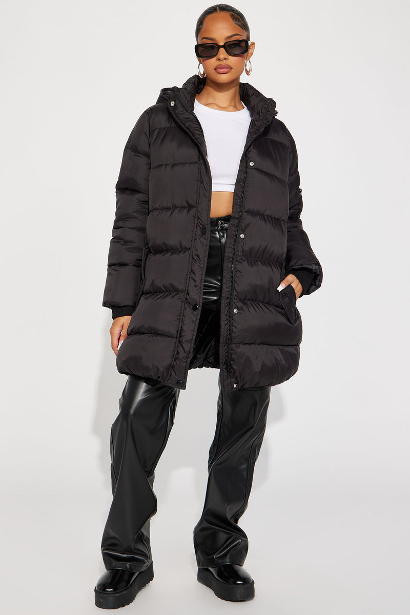 Snow Storm Puffer Jacket - Black | Fashion Nova, Jackets & Coats ...