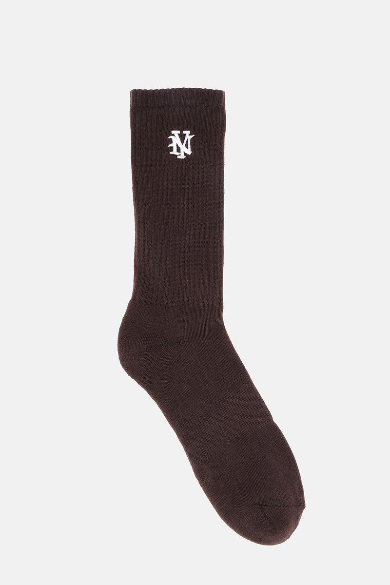 NY Crew Socks - Brown | Fashion Nova, Mens Accessories | Fashion Nova