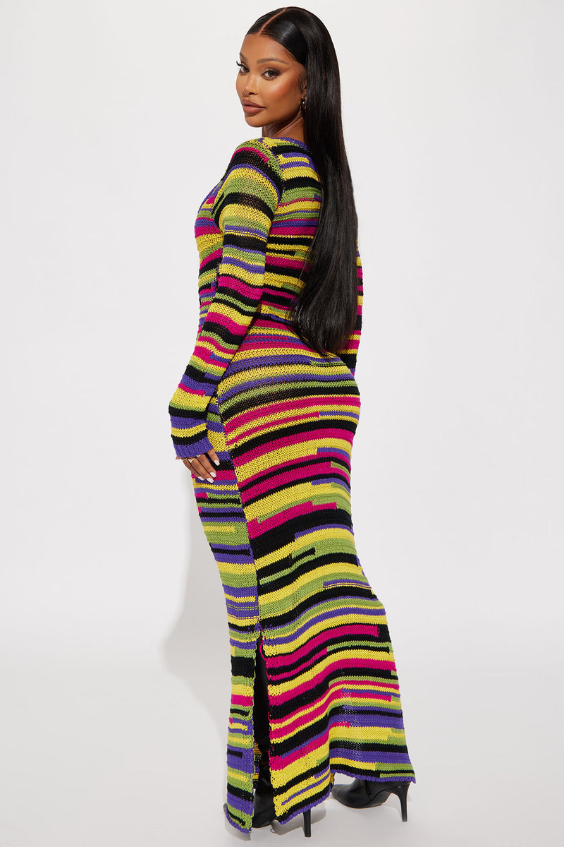 Brielle Sweater Maxi Dress - Multi Color | Fashion Nova, Dresses ...