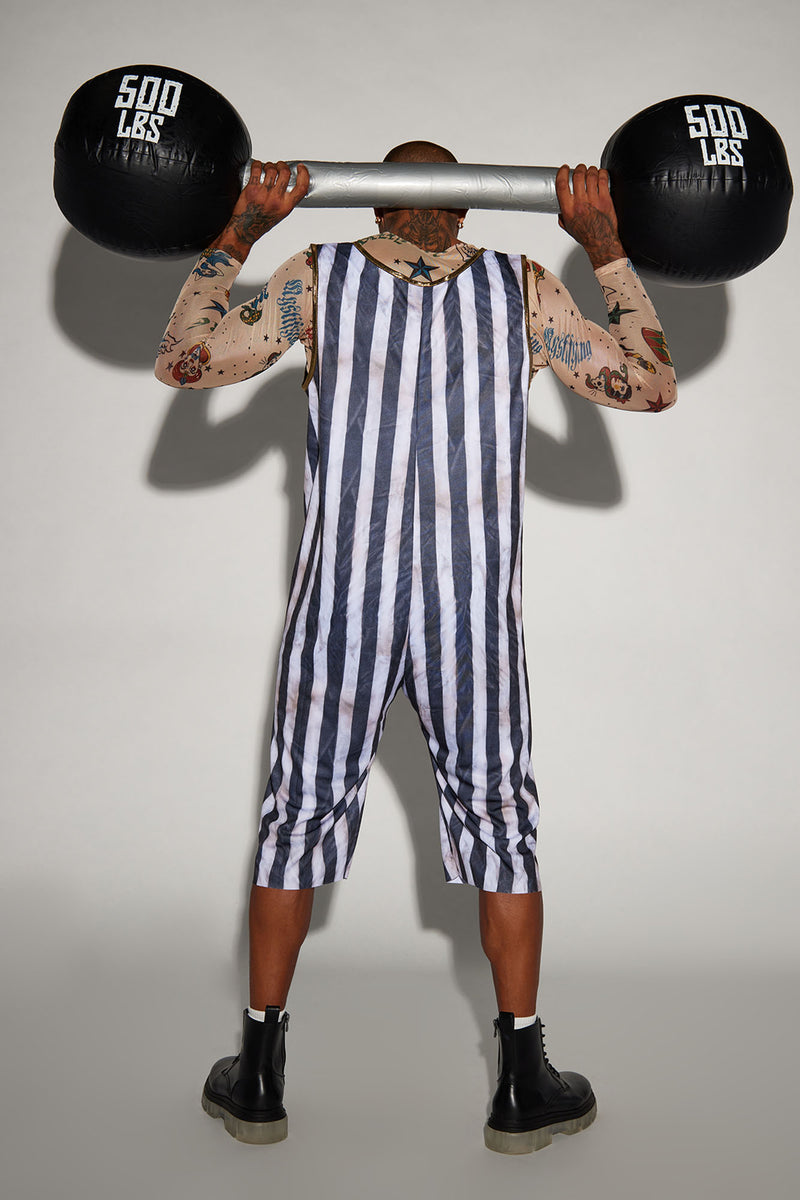 Strongman 4 Piece Costume Set - White/combo | Fashion Nova, Mens ...