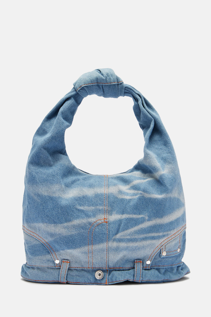 Reworked Jeans Handbag - Denim | Fashion Nova, Handbags | Fashion Nova