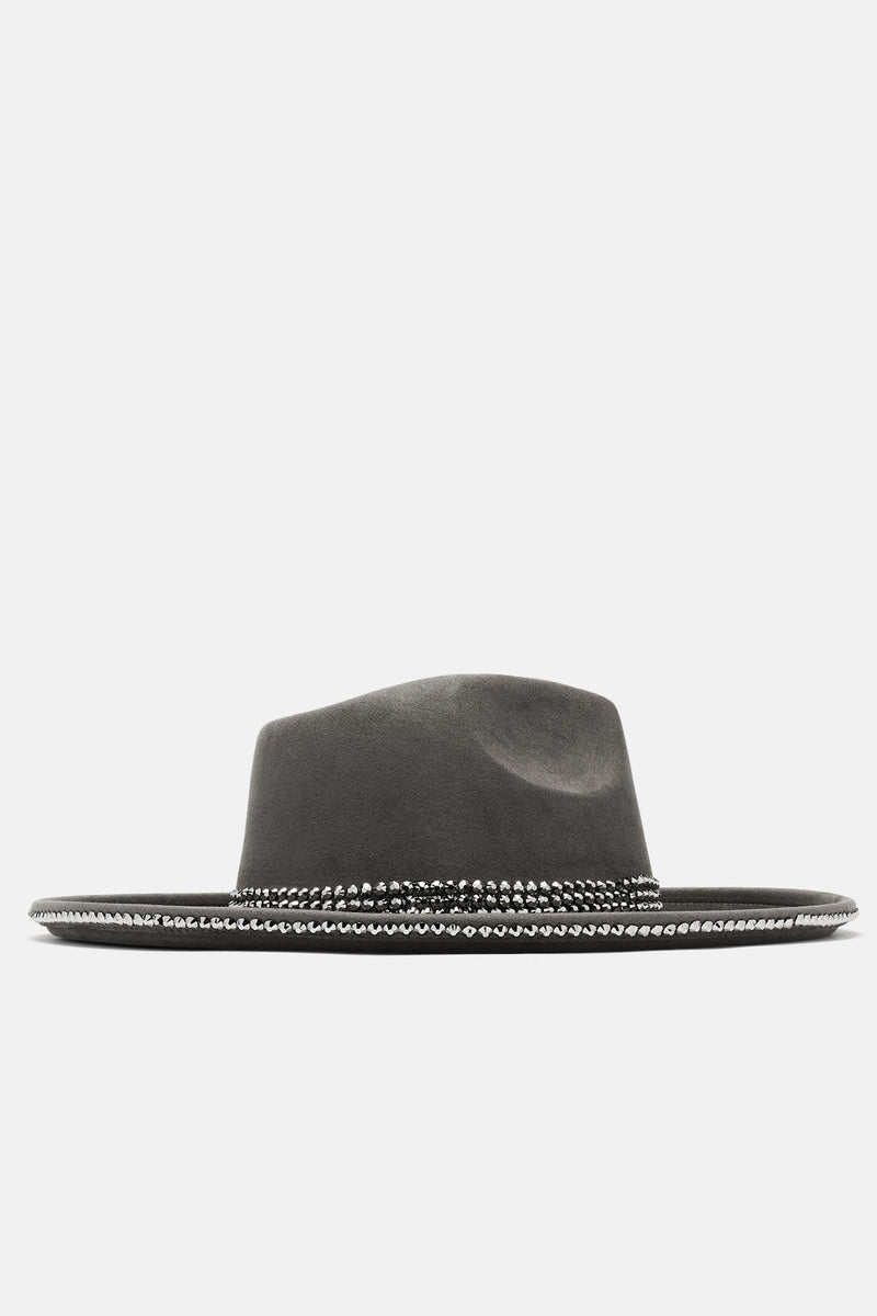 Show The Sparkle Fedora - Grey | Fashion Nova, Accessories | Fashion Nova