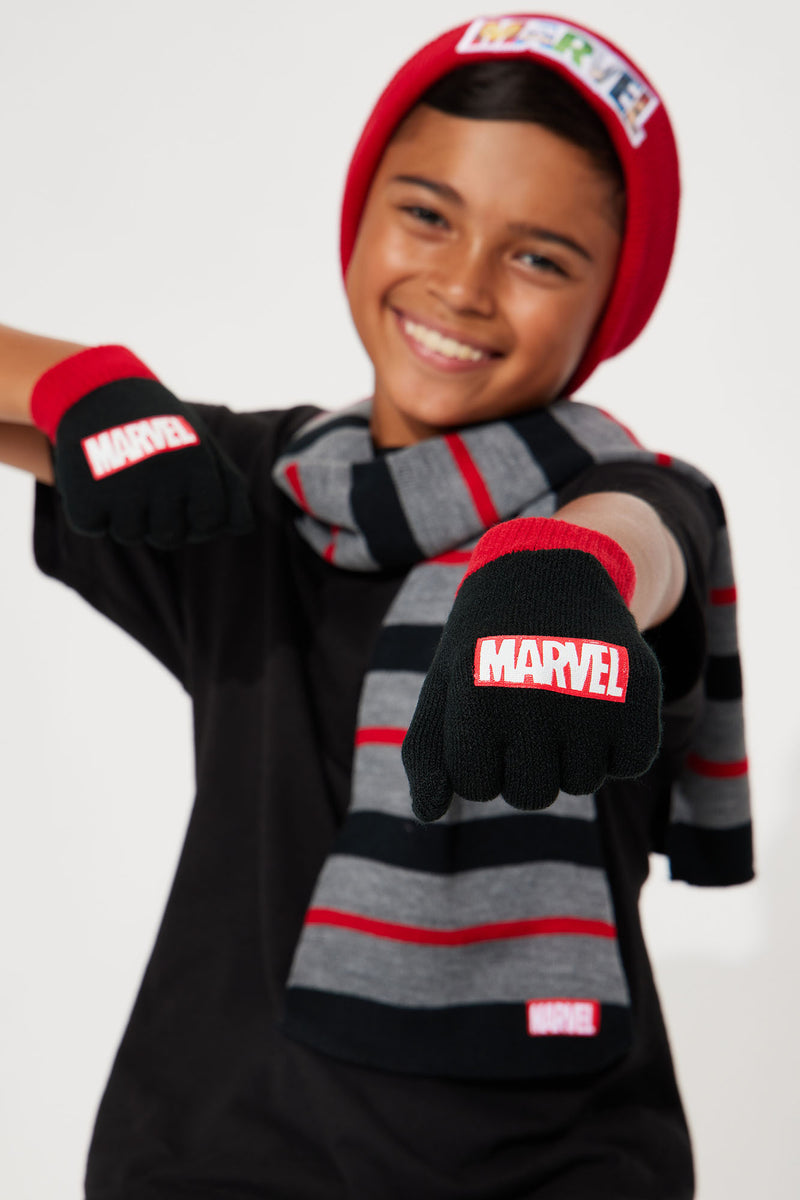 Mini Marvel 3 Piece Cold Weather Set - Red | Fashion Nova, Kids ...
