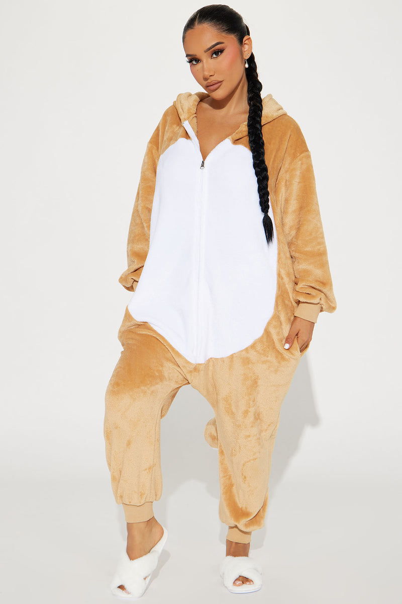 Playful Puppy Plush Costume Onesie - Tan | Fashion Nova, 1 piece ...