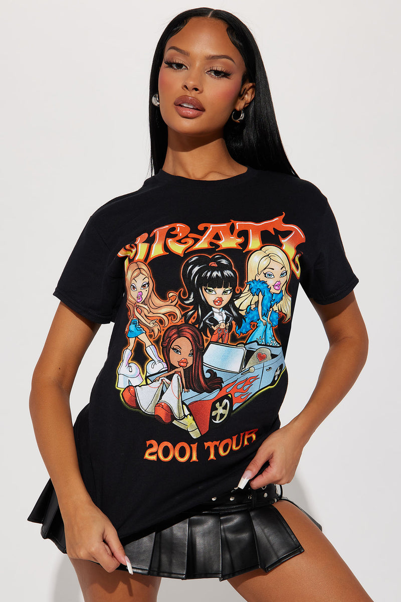 Bratz Tour Graphic Tshirt - Black | Fashion Nova, Screens Tops and ...