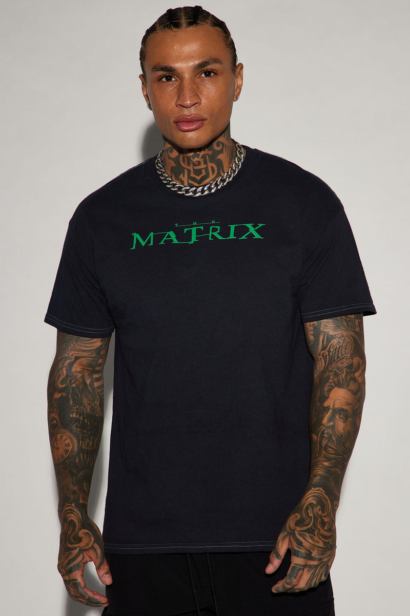 The Matrix Short Sleeve Tee - Black | Fashion Nova, Mens Graphic Tees ...