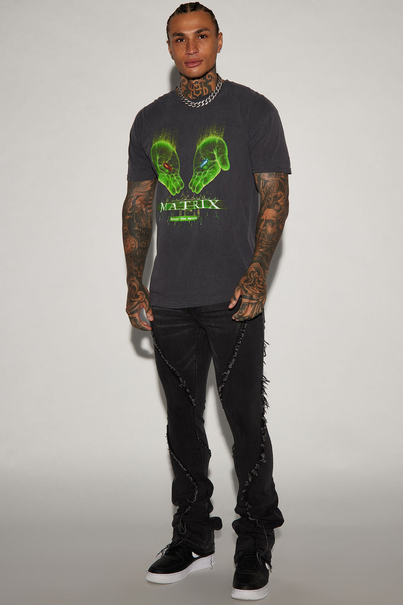 The Matrix Blue Pill or Red Pill Short Sleeve Tee - Black | Fashion ...