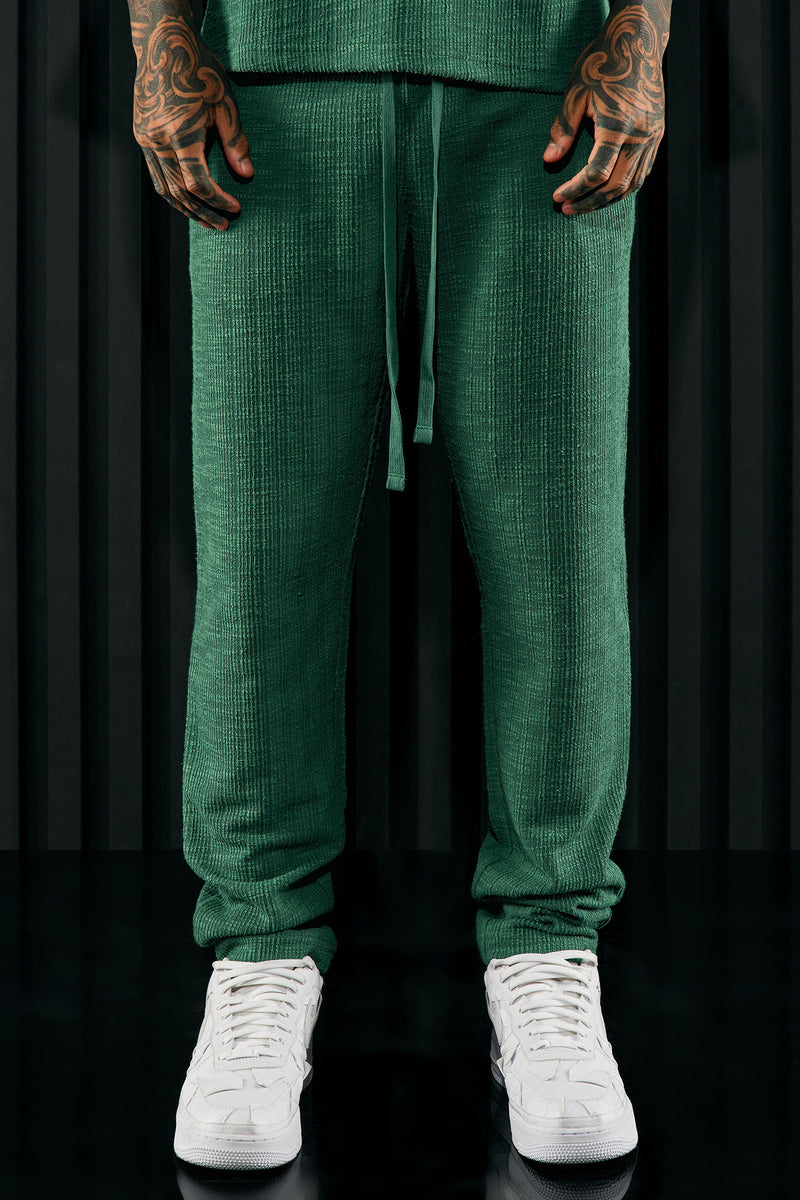 Dean Textured Slim Pants - Hunter | Fashion Nova, Mens Pants | Fashion Nova
