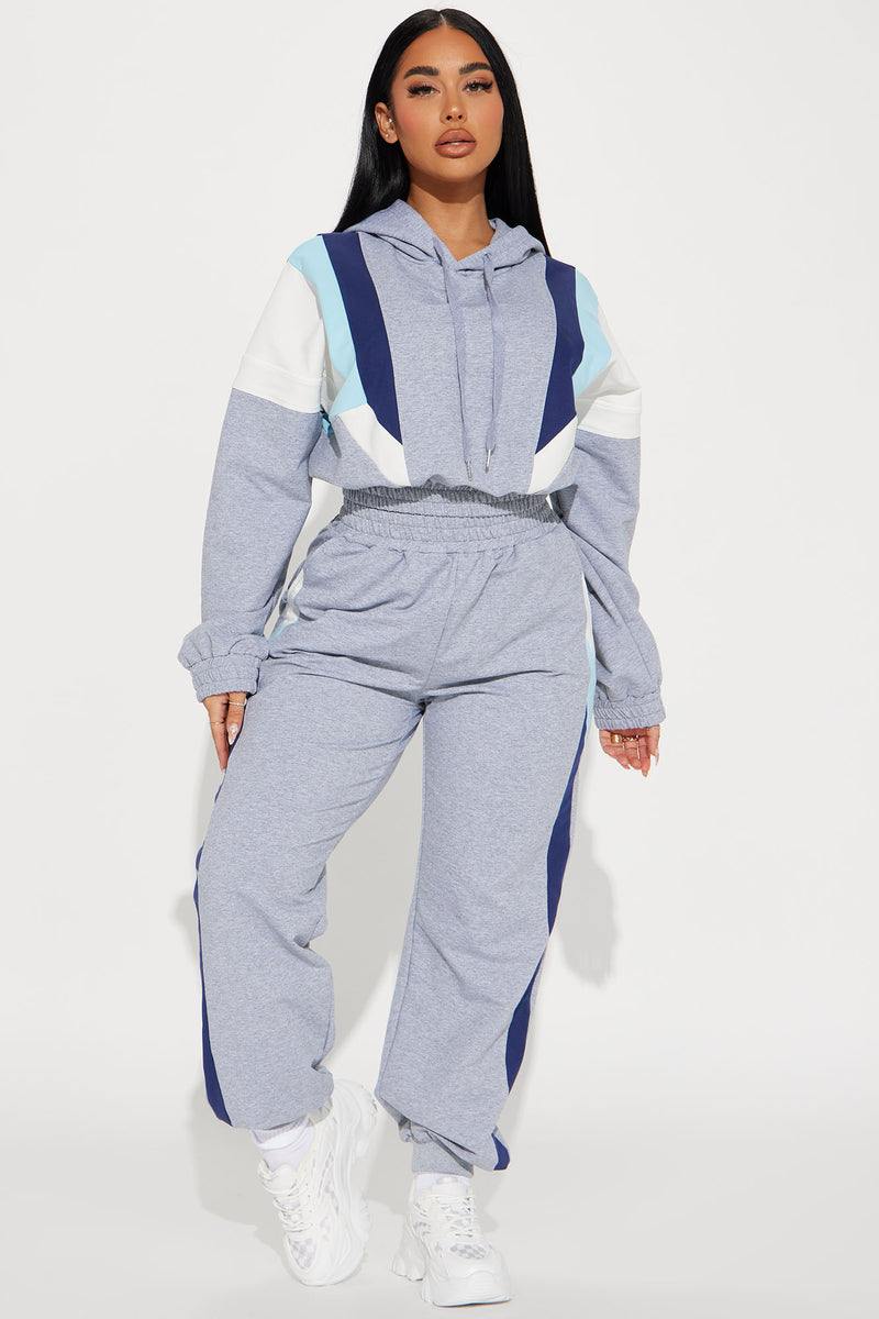 Naya Jogger Set - Grey/combo | Fashion Nova, Matching Sets | Fashion Nova