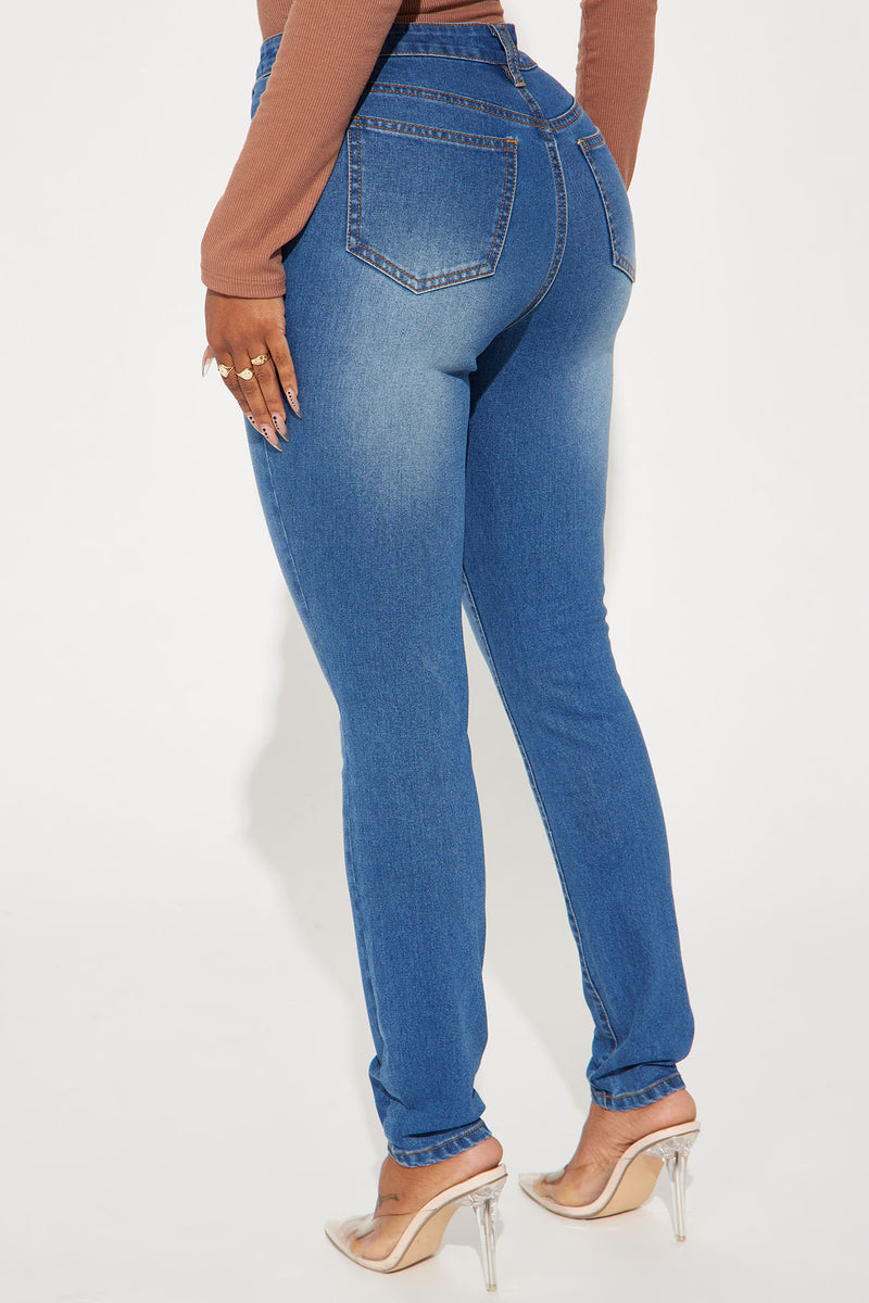 Brianna Basic Stretch Skinny Jeans - Medium Wash | Fashion Nova, Jeans ...