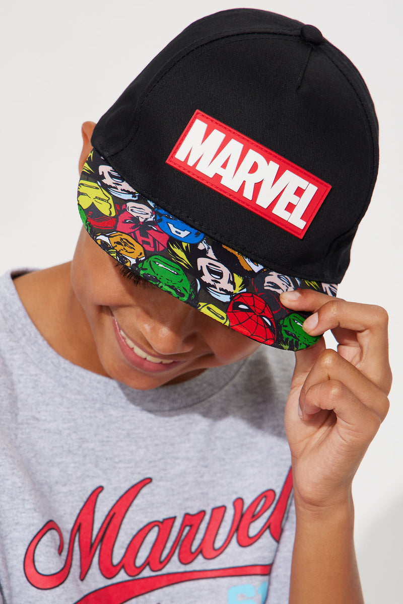 Mini Marvel Baseball Cap - Black | Fashion Nova, Kids Accessories ...