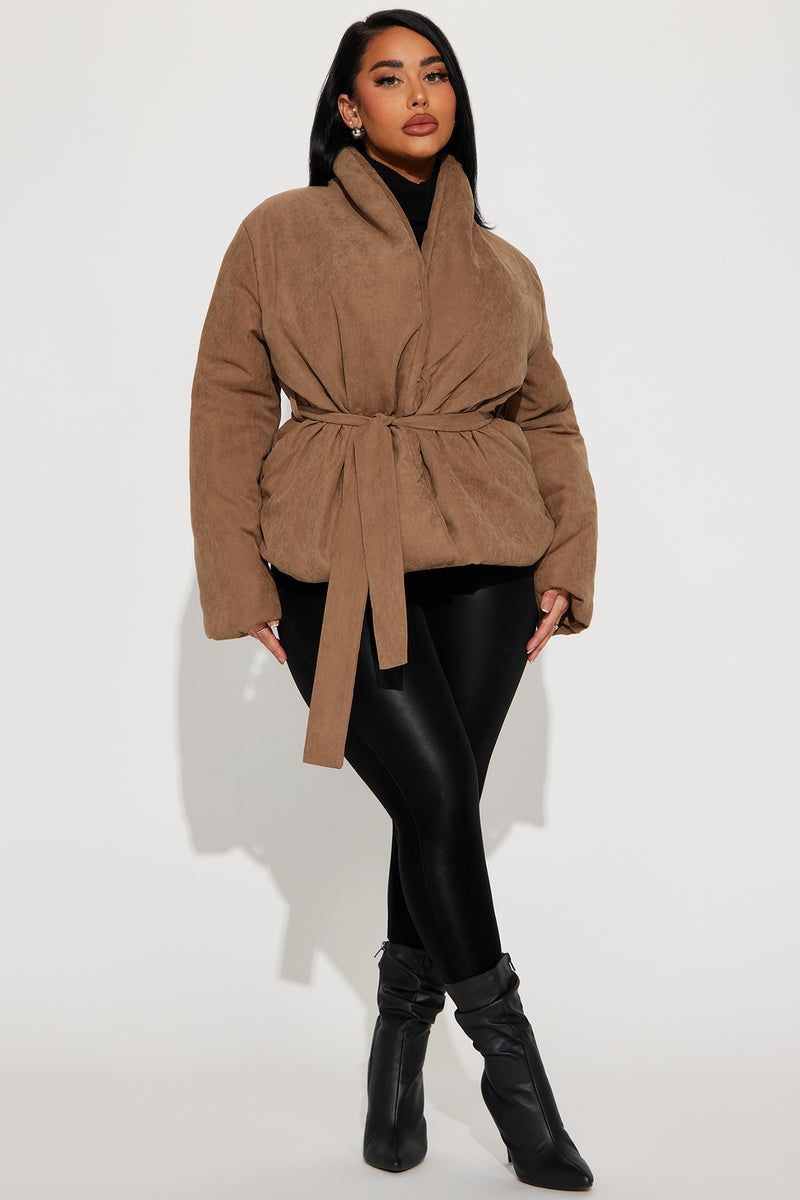 Classy Days Puffer Coat - Mocha | Fashion Nova, Jackets & Coats ...
