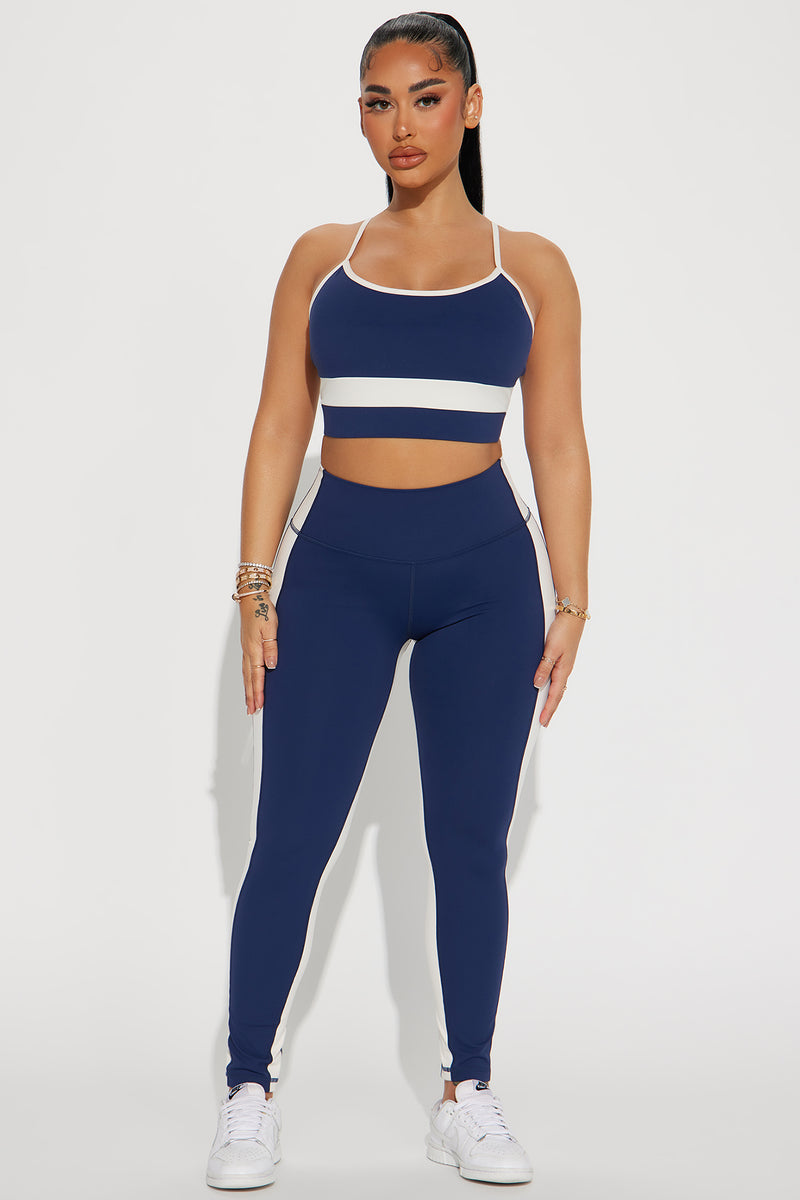 Fitness Class Ready Active Set - Navy/combo | Fashion Nova, Nova Sport ...