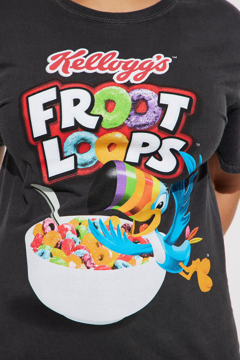 Froot Loops Washed Tshirt - Black Wash | Fashion Nova, Screens Tops and ...