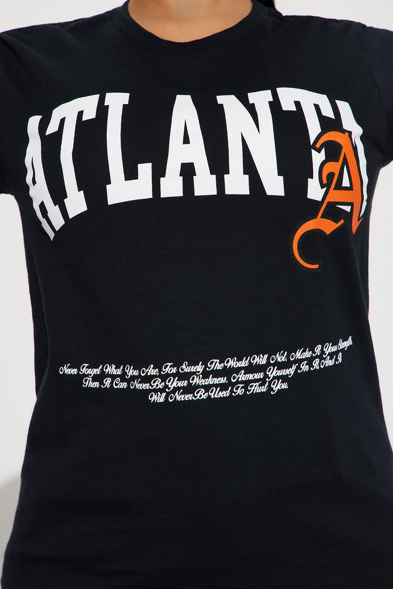 Atlanta Scene Graphic Tee - Black | Fashion Nova, Screens Tops and ...