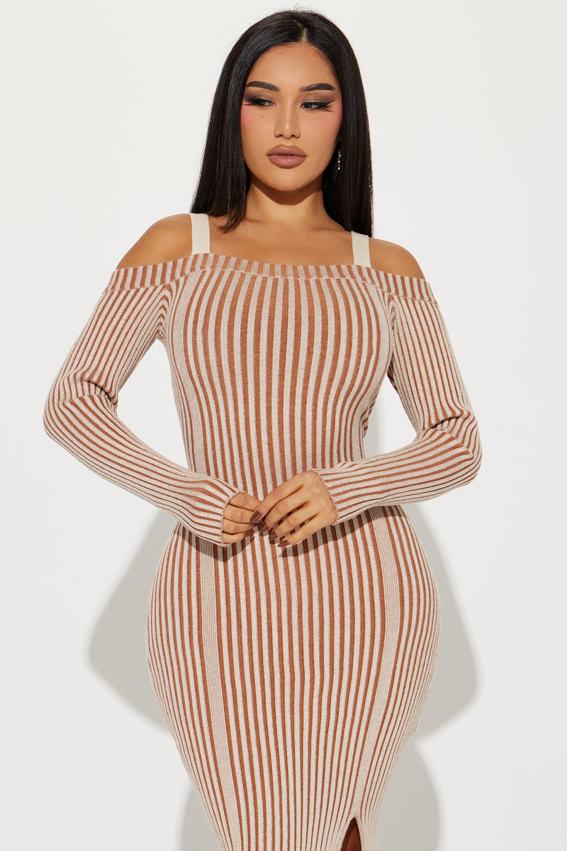 Kimberley Sweater Maxi Dress - Mocha | Fashion Nova, Dresses | Fashion Nova