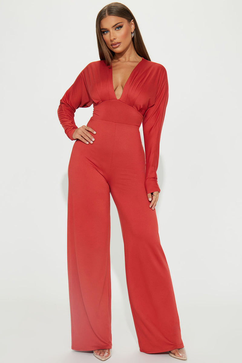 Bail Me Out Jumpsuit - Rust | Fashion Nova, Jumpsuits | Fashion Nova