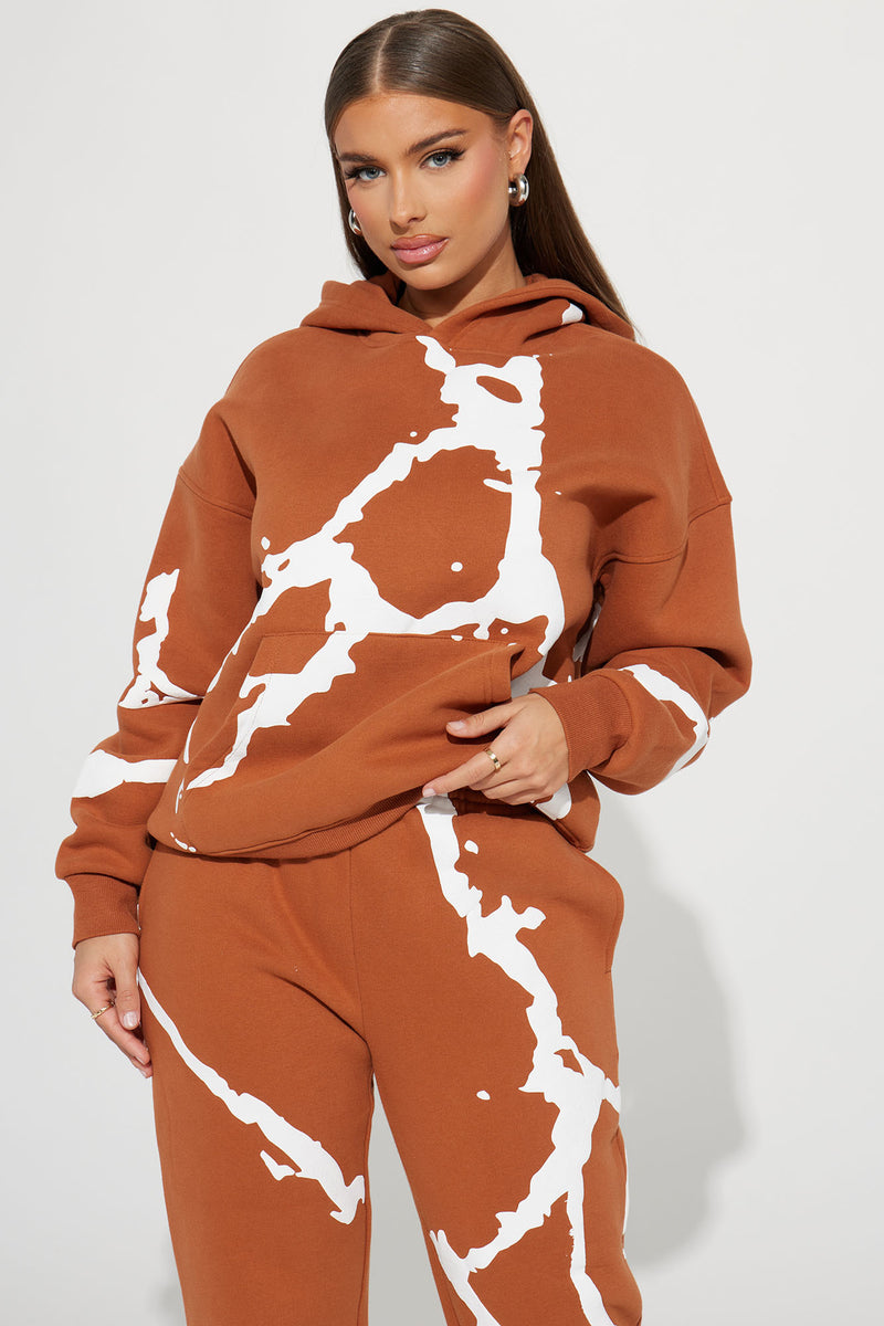 New Direction Sweatsuit - Rust | Fashion Nova, Matching Sets | Fashion Nova