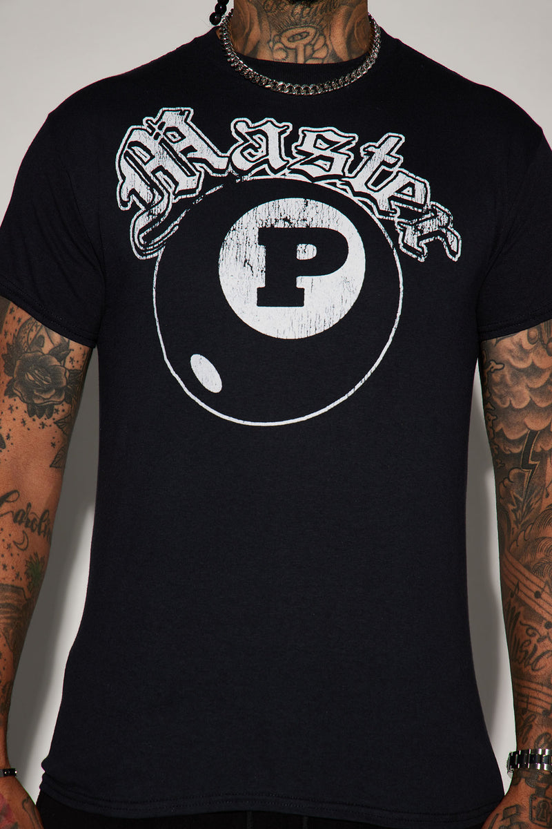 Master P - 8 Ball Short Sleeve Tee - Black | Fashion Nova, Mens Graphic ...