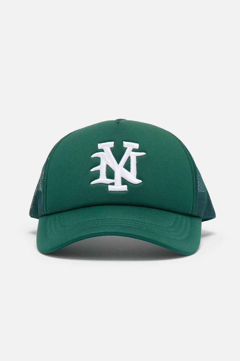 NY Trucker Hat - Green | Fashion Nova, Mens Accessories | Fashion Nova