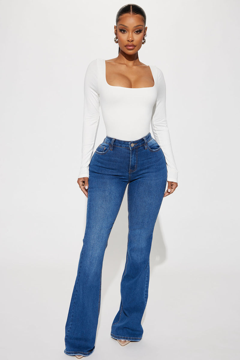 Sheri Soft Stretch Bootcut Jeans - Medium Wash | Fashion Nova, Jeans | Fashion Nova