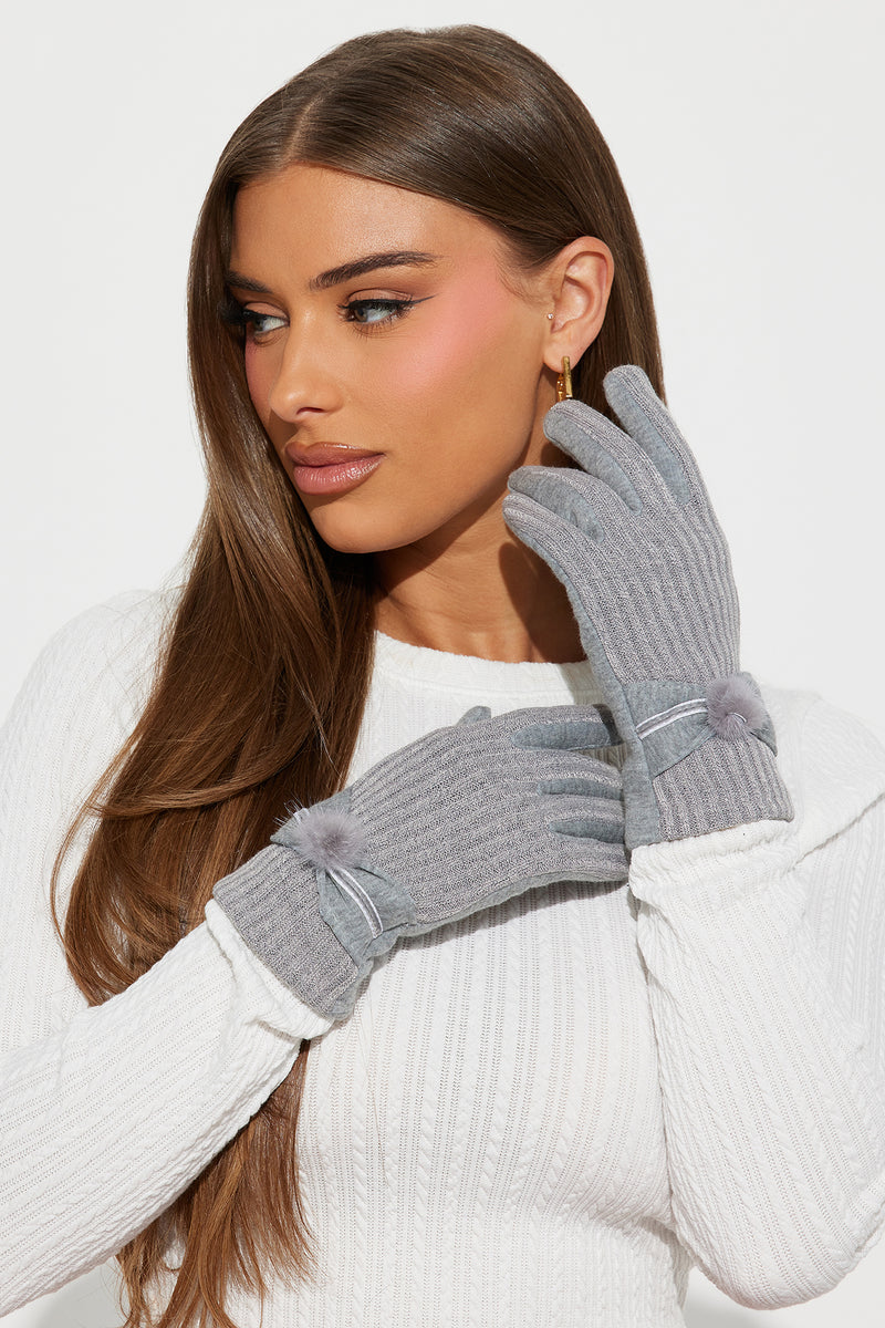 Colorado Holiday Gloves - Grey | Fashion Nova, Accessories | Fashion Nova