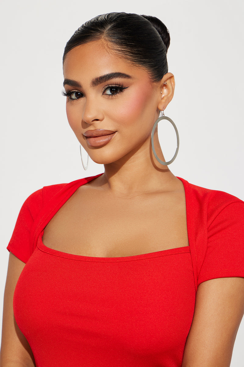 Emily Drop Earrings - Silver | Fashion Nova, Jewelry | Fashion Nova