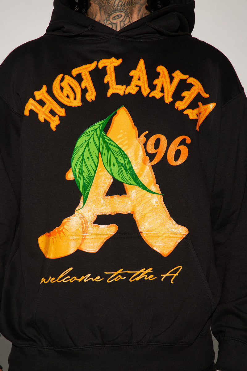 96 Hotlanta Hoodie - Black | Fashion Nova, Mens Screen Tops | Fashion Nova