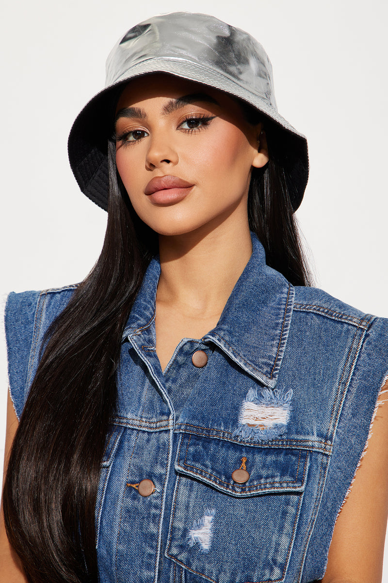 Festival Weekend Bucket Hat - Silver | Fashion Nova, Accessories ...