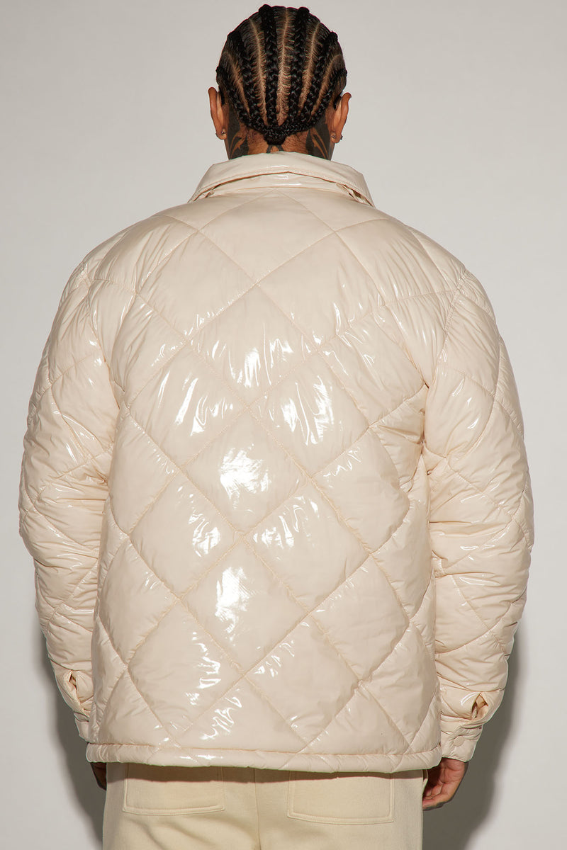 Your Diamond Quilted Puffer Jacket - Cream | Fashion Nova, Mens Jackets ...