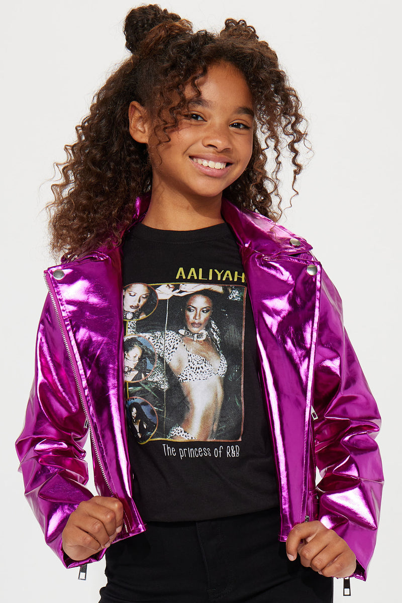 Mini Leanna Moto Jacket - Fuchsia | Fashion Nova, Kids Jackets & Coats ...