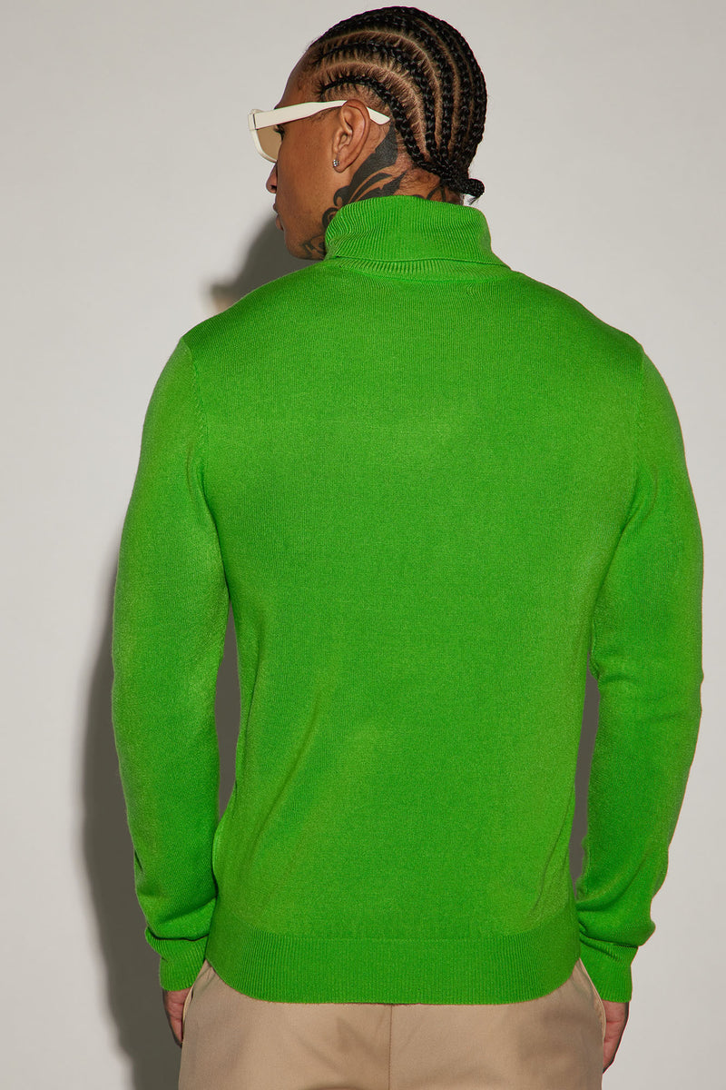 DeAngelo Turtleneck Sweater - Green | Fashion Nova, Mens Sweaters ...