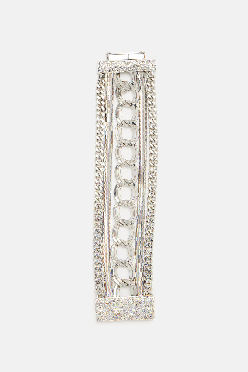 Strong And Fearless Bracelet - Silver | Fashion Nova, Jewelry | Fashion ...