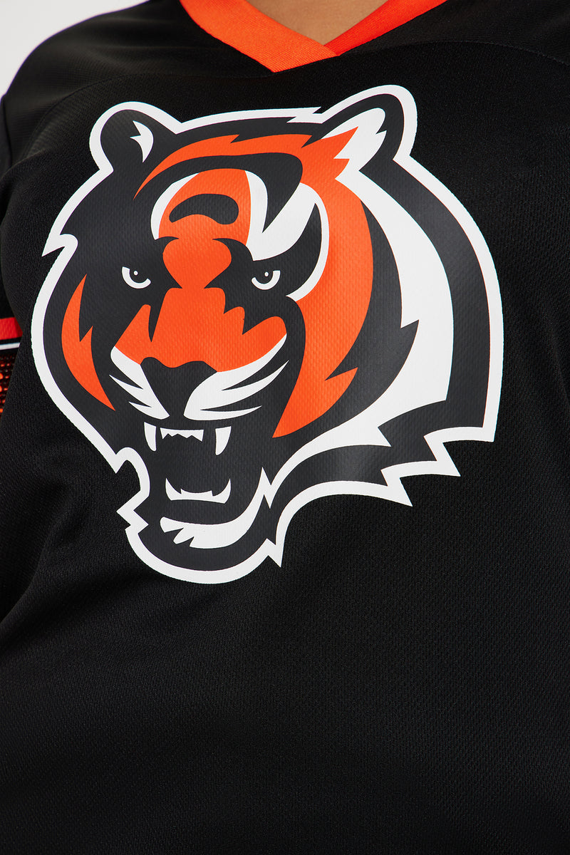 Rising Star Bengals Mesh Top - Black | Fashion Nova, Screens Tops and ...