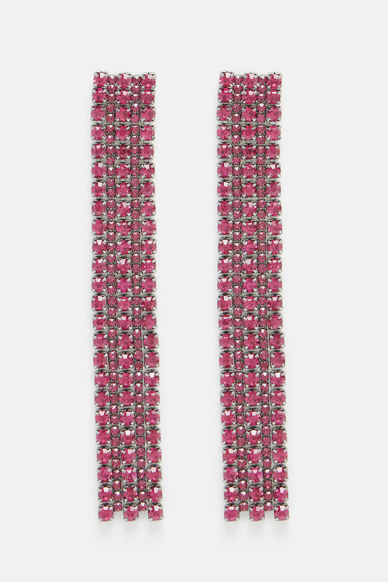 Cosmo Girl Earrings - Pink | Fashion Nova, Jewelry | Fashion Nova