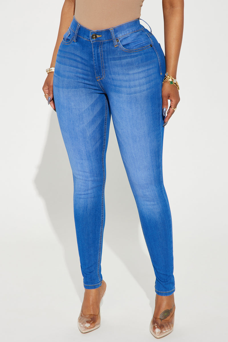More To The Story Stretch Skinny Jeans - Medium Wash | Fashion Nova ...