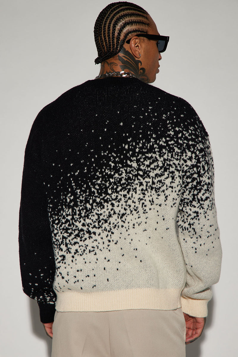 Two Tone Crewneck Sweater - Black/combo | Fashion Nova, Mens Sweaters ...