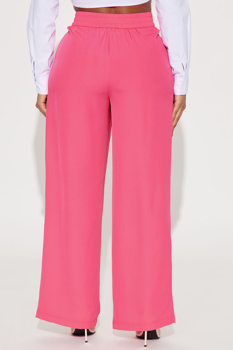 Into You Trouser Hot Pink Fashion Nova Pants Fashion Nova