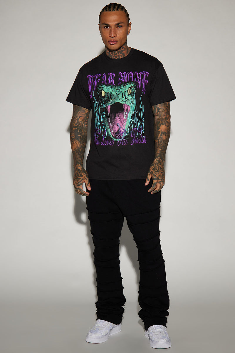 Fearless Fate Short Sleeve Tee - Black | Fashion Nova, Mens Graphic ...