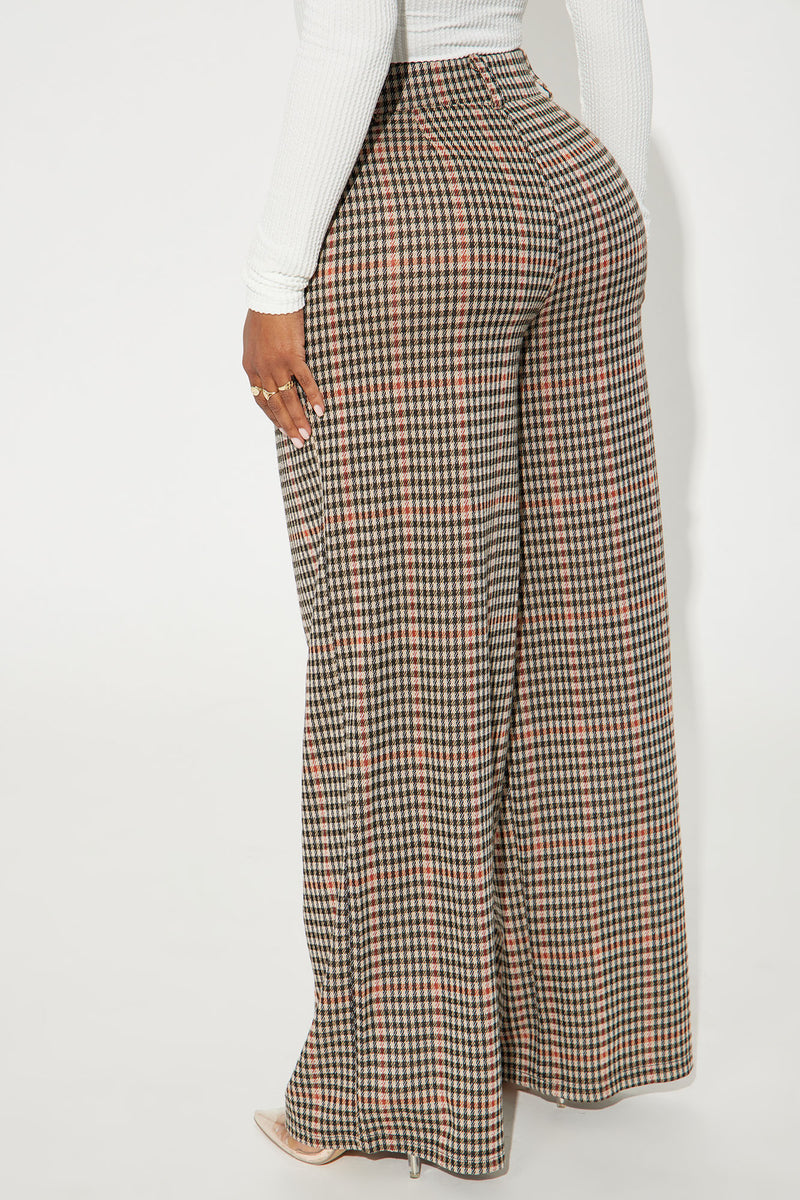 Fancy Pants Houndstooth Trouser - Brown/combo | Fashion Nova, Pants ...