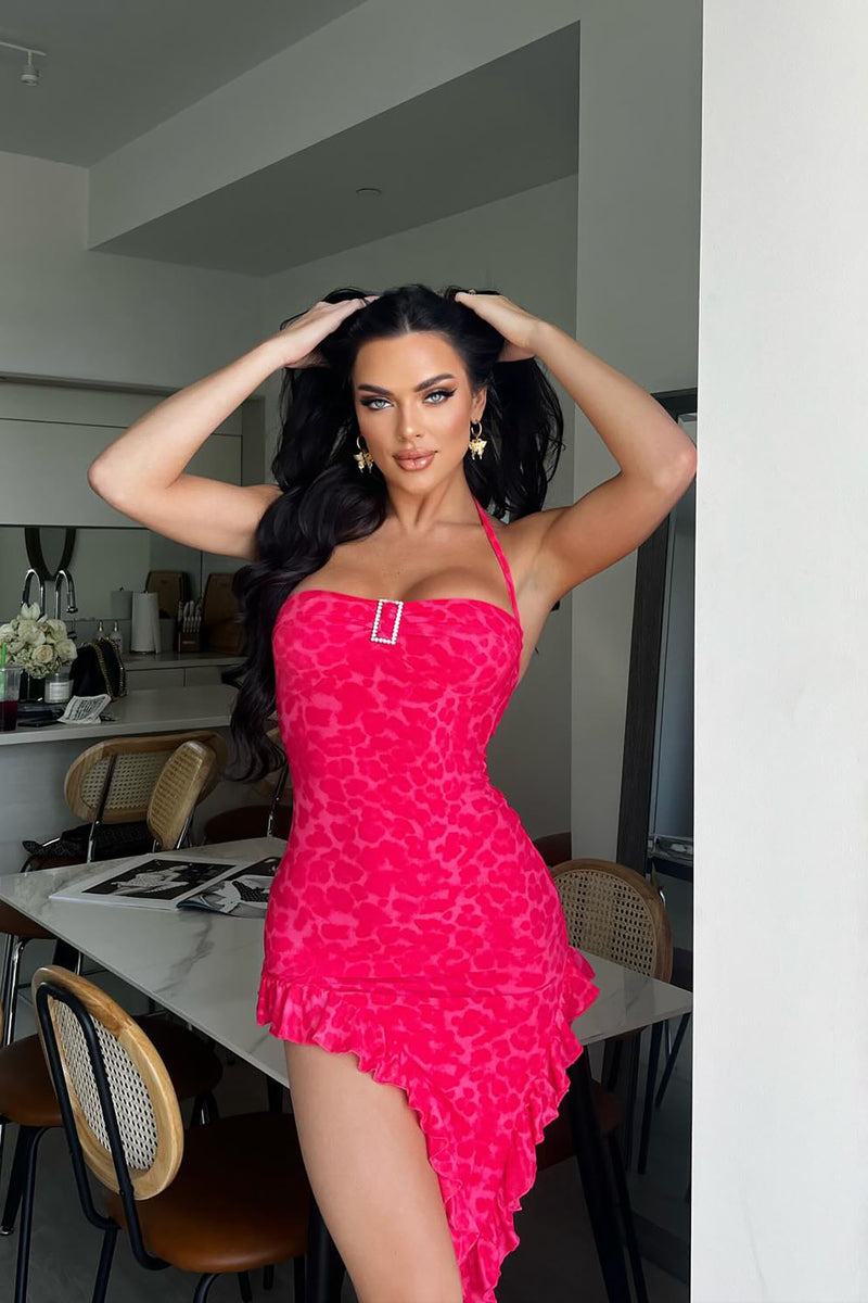 Leah Mesh Maxi Dress - Red | Fashion Nova, Dresses | Fashion Nova