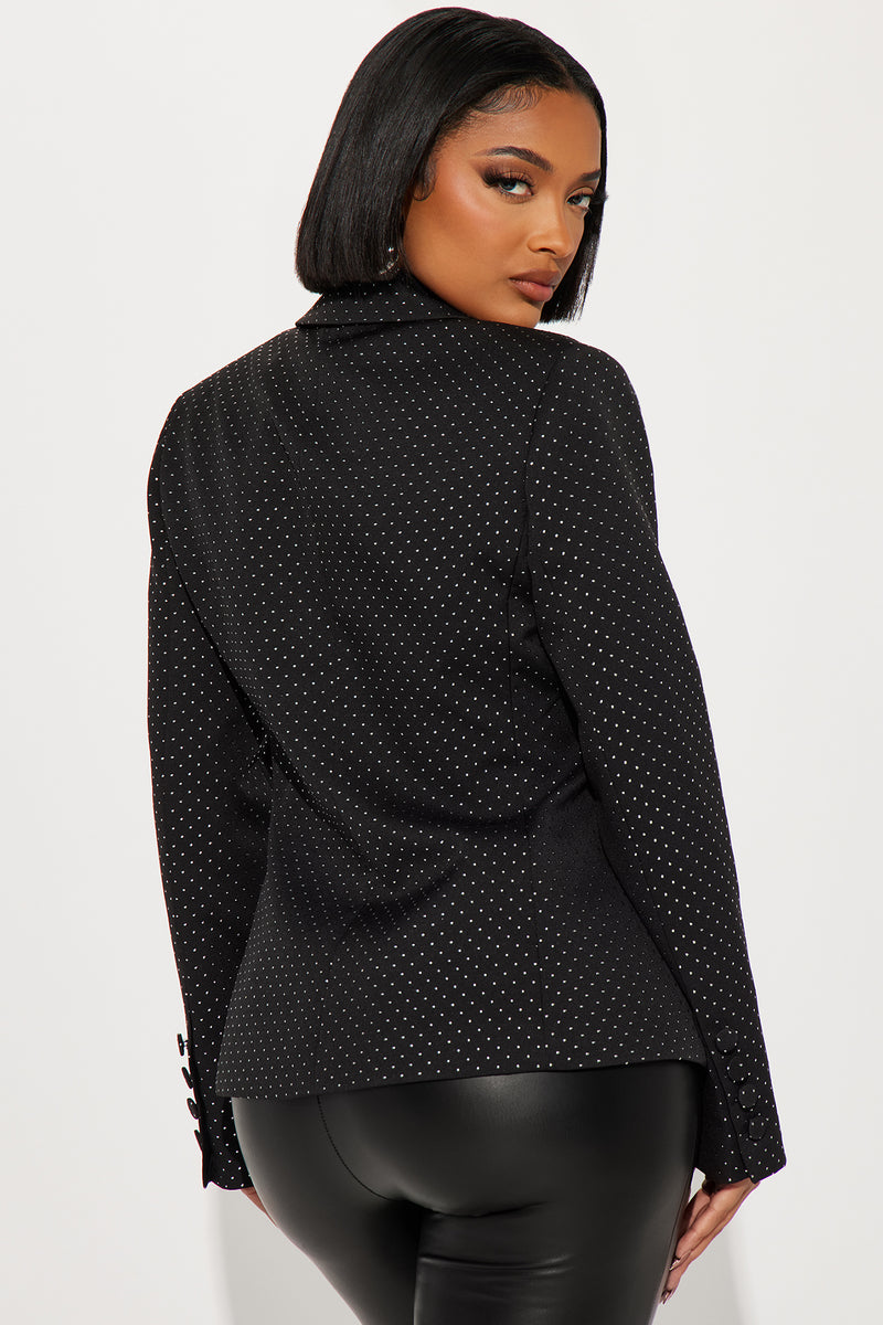 Connect The Dots Blazer - Black | Fashion Nova, Outerwear | Fashion Nova