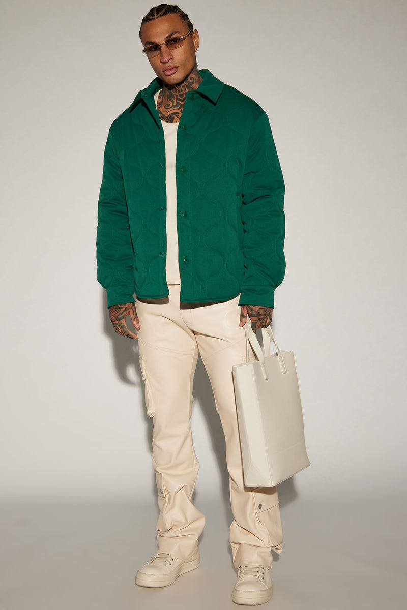 Making Progress Quilted Shacket - Kelly Green | Fashion Nova, Mens ...