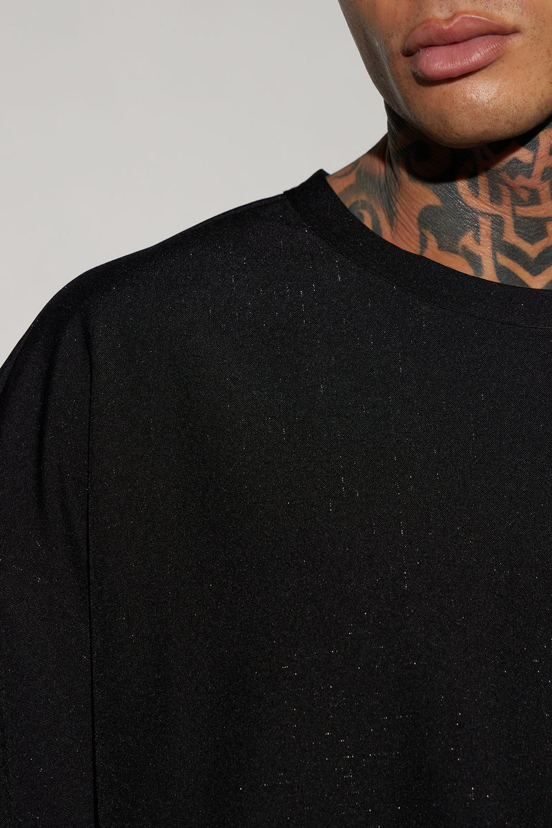 Universal Boxy Cropped Tee - Black | Fashion Nova, Mens Tees & Tanks ...