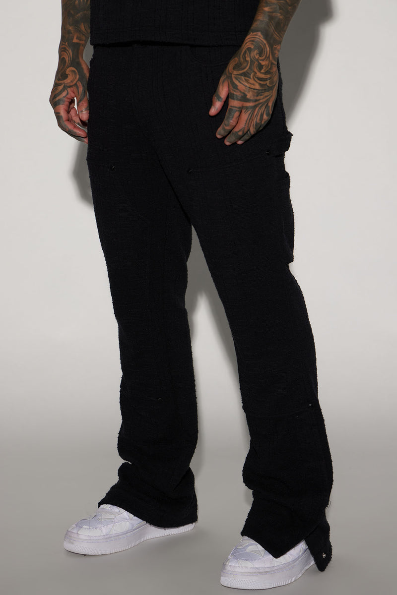 Jordan Textured Carpenter Pants - Black | Fashion Nova, Mens Pants ...