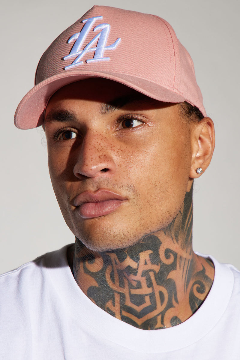 LA Snapback Hat - Mauve | Fashion Nova, Mens Accessories | Fashion Nova