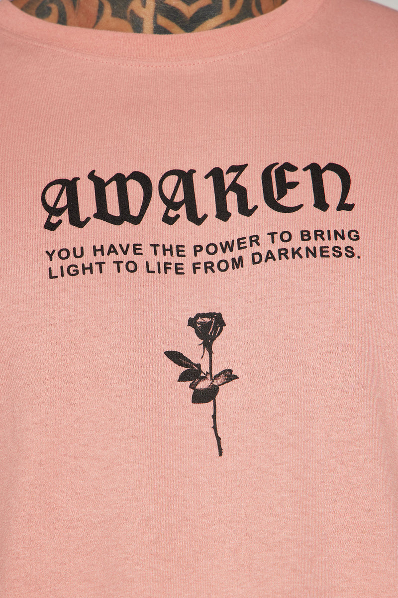 Awaken My Love Oversized Short Sleeve Tee - Rose | Fashion Nova, Mens ...
