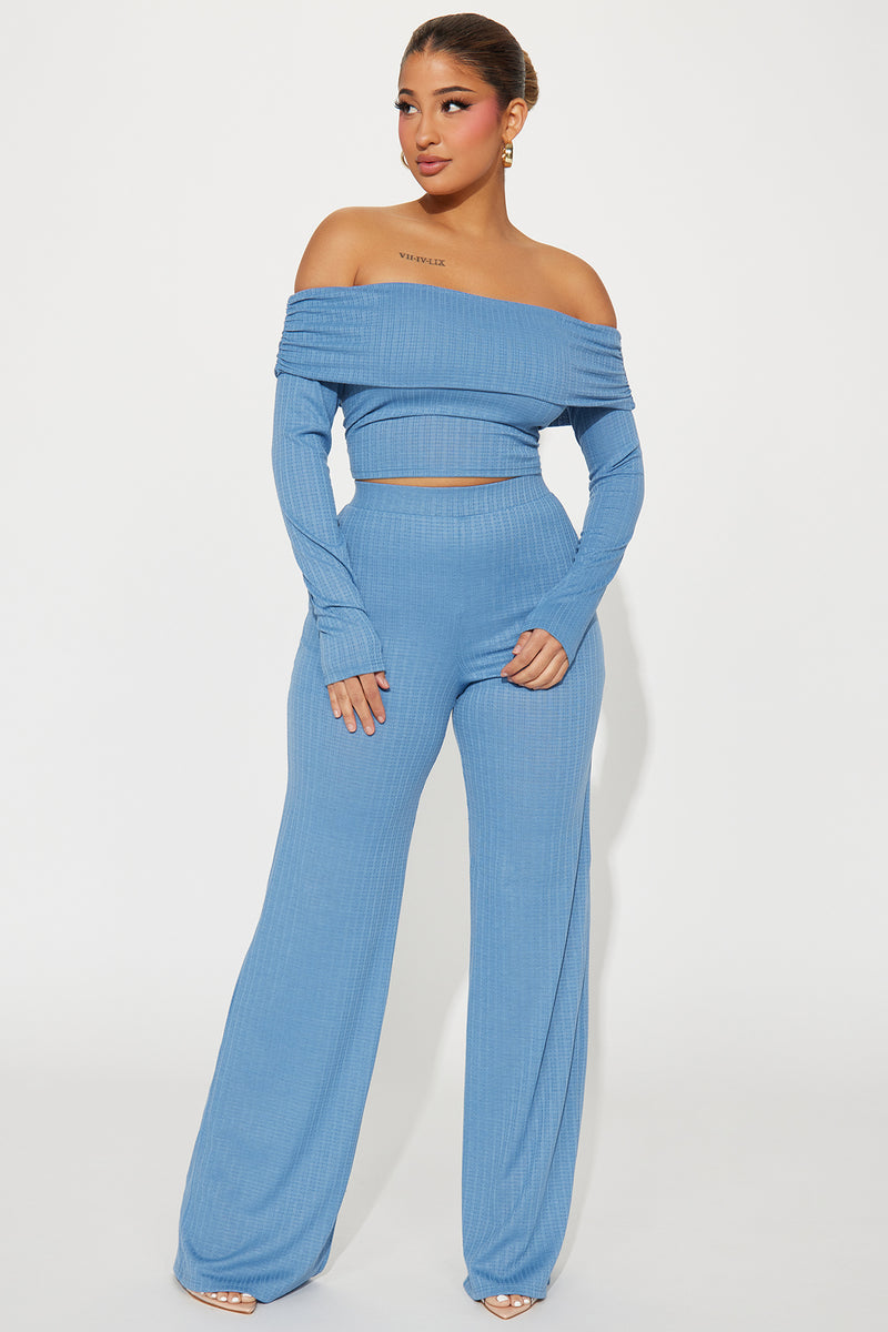 Always A Beauty Pant Set - Blue | Fashion Nova, Matching Sets | Fashion ...